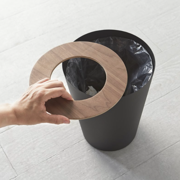 WASTE PAPER CAN - BLACK – Super Simple